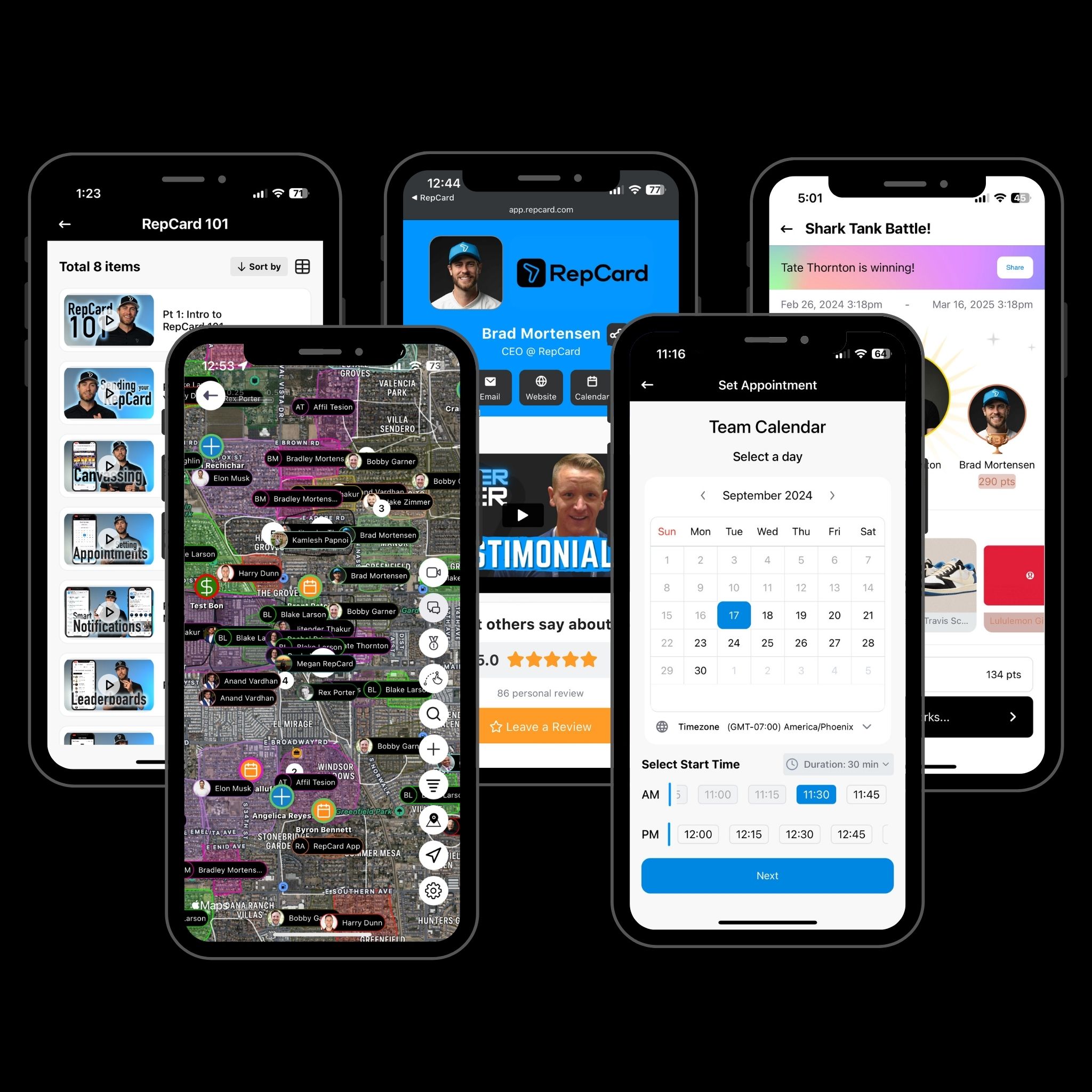 RepCard: Digital Business Cards for Sales Teams & Networking